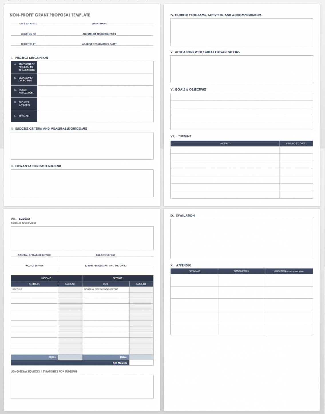 Funding Report Template