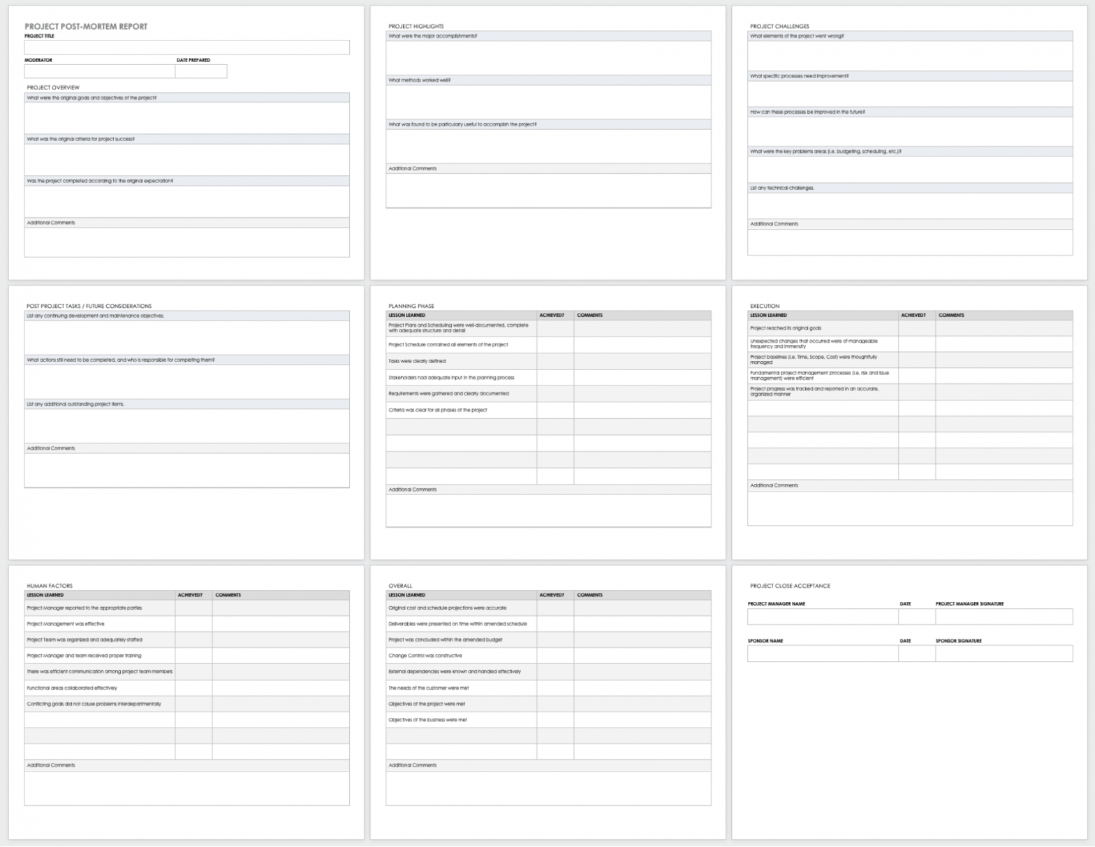 Engineering Progress Report Template