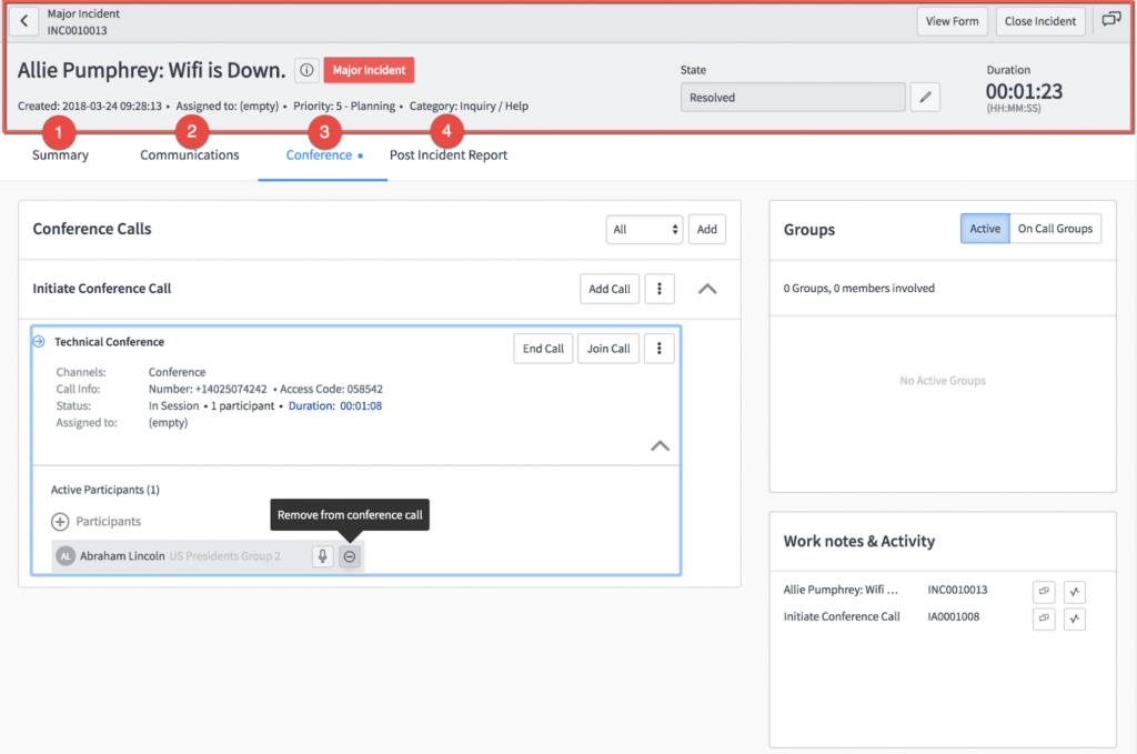 Major Incident Workbench Servicenow Docs Regarding Itil Incident 
