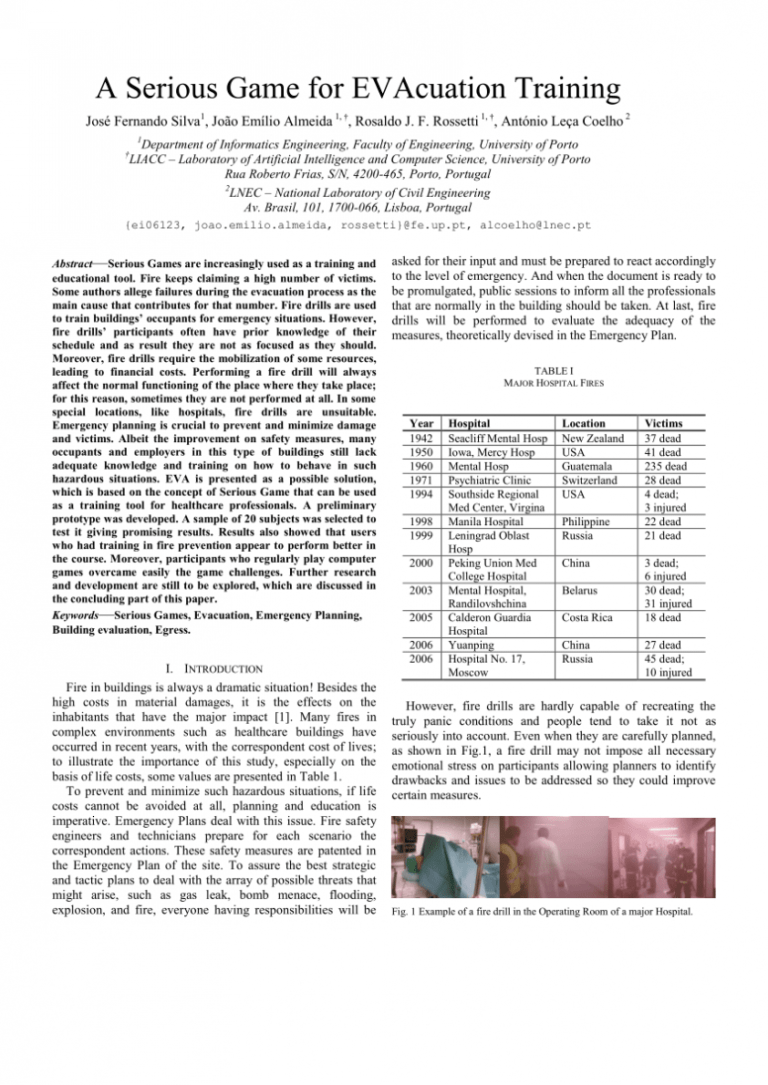 Pdf A Serious Game For Evacuation Training Regarding Fire Evacuation pdf-a-serious-game-for-evacuation-training-regarding-fire-evacuation