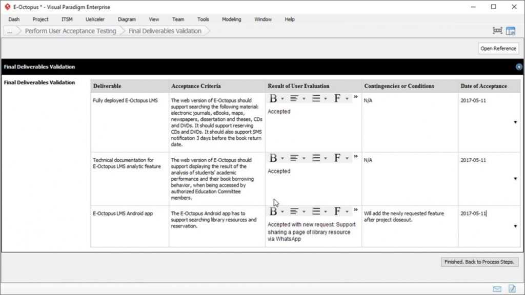Acceptance Test Report Template
